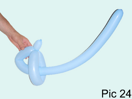 Balloon animals twisting instructions: Balloon sword