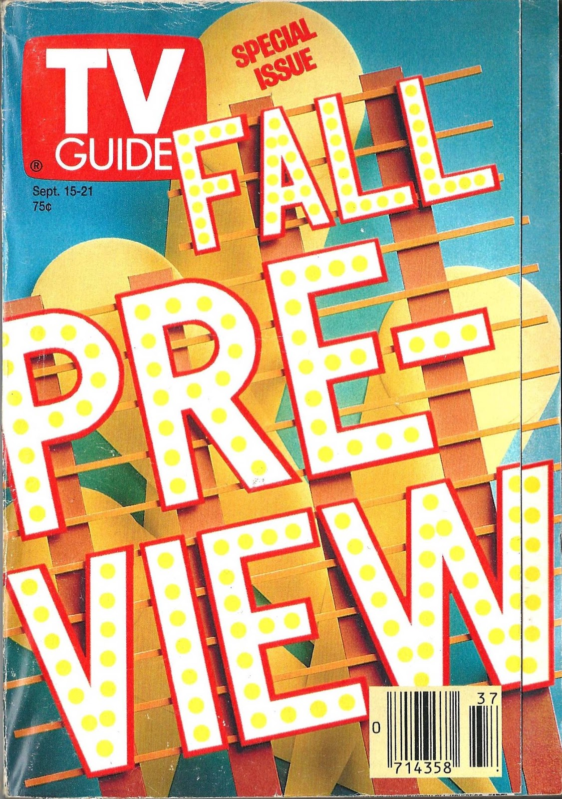 Past Print: TV Guide Fall Preview covers