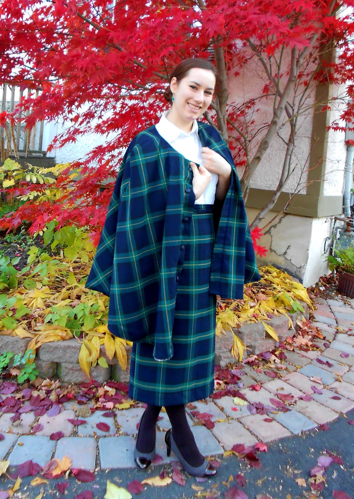 Vintage in a Modern World: Capes, Cats, and Halloween