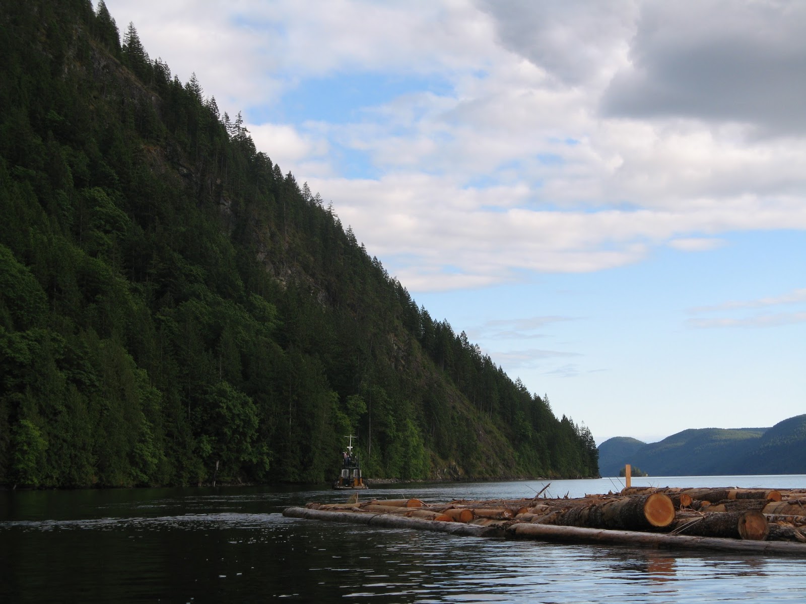 Margy Meanders: Log Hauling in British Columbia