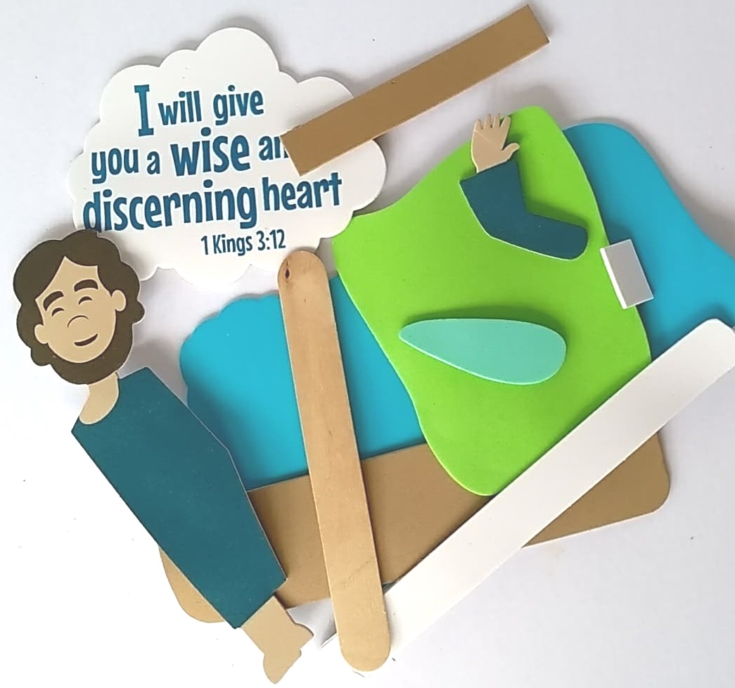 Petersham Bible Book & Tract Depot: Solomon Pop-UP Craft Kit