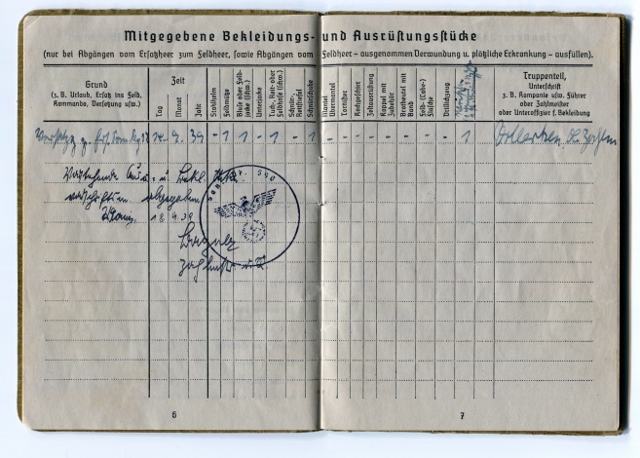 WW2 German Militaria Collectibles: WW2 German Soldbuch | WW2 German ...