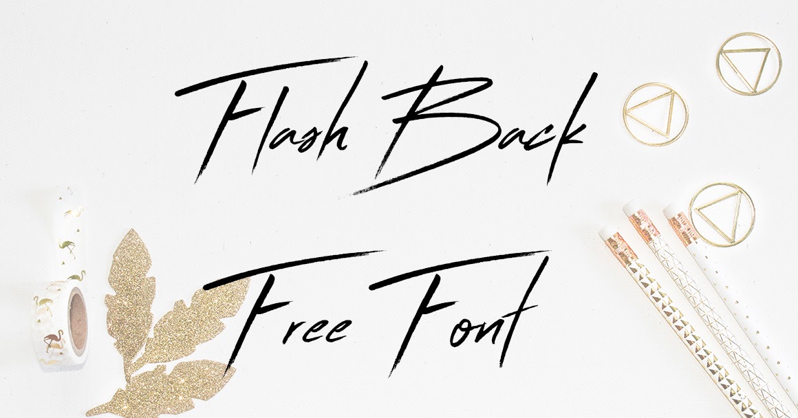 DLOLLEYS HELP: Flash Back Free Font