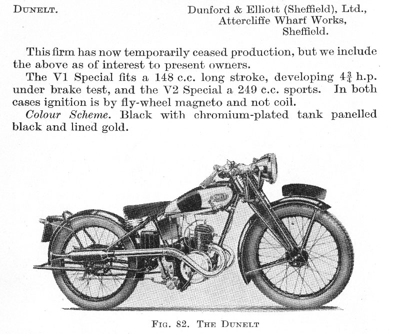 Progress is fine, but it's gone on for too long.: Dunelt V1 Special, 1936