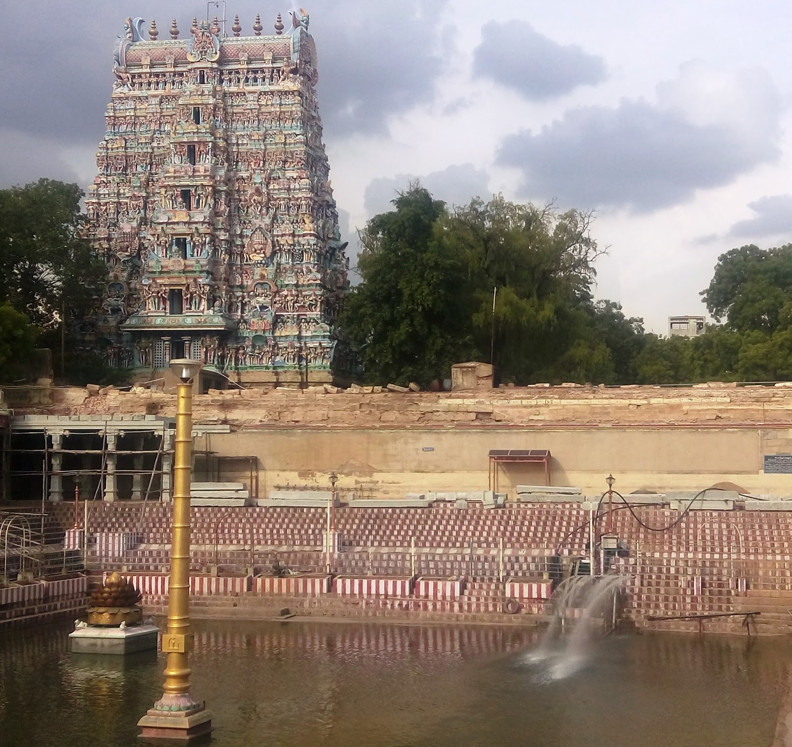 Temple, Travel and Sport: Meenakshi Amman Temple Renovation