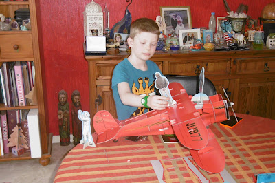 Madhouse Family Reviews: Carlton Kids Mega Model Airplane review