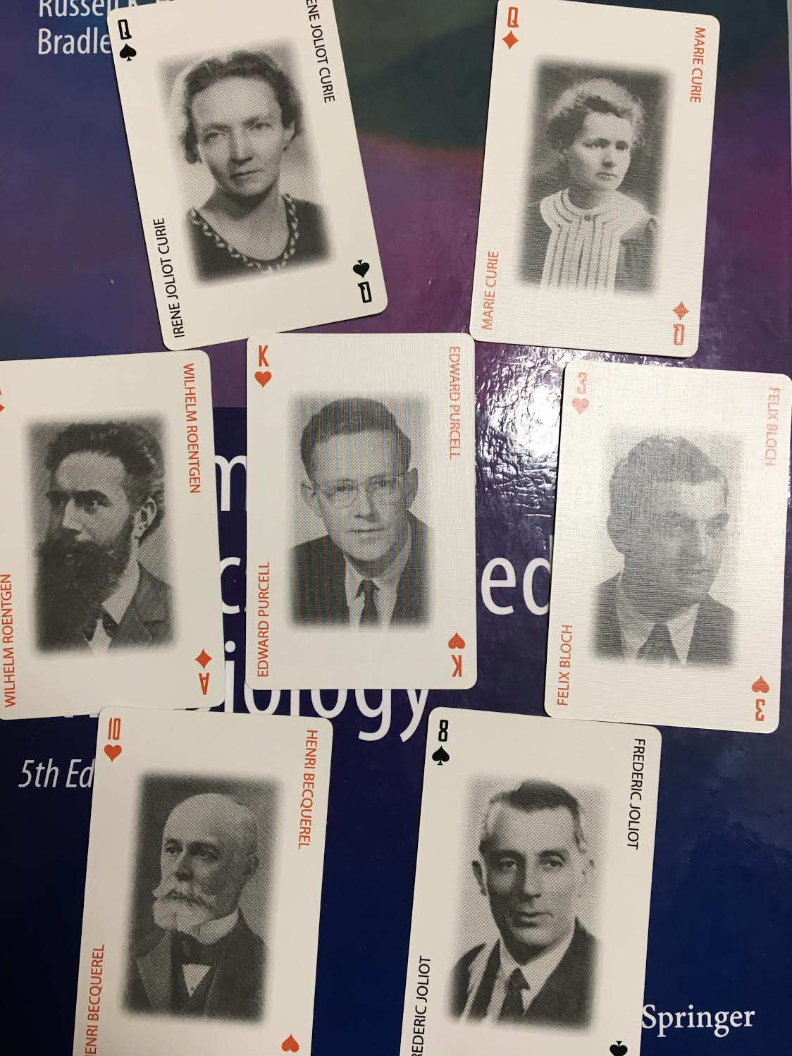 Intermediate Physics for Medicine and Biology: Physicist Playing Cards