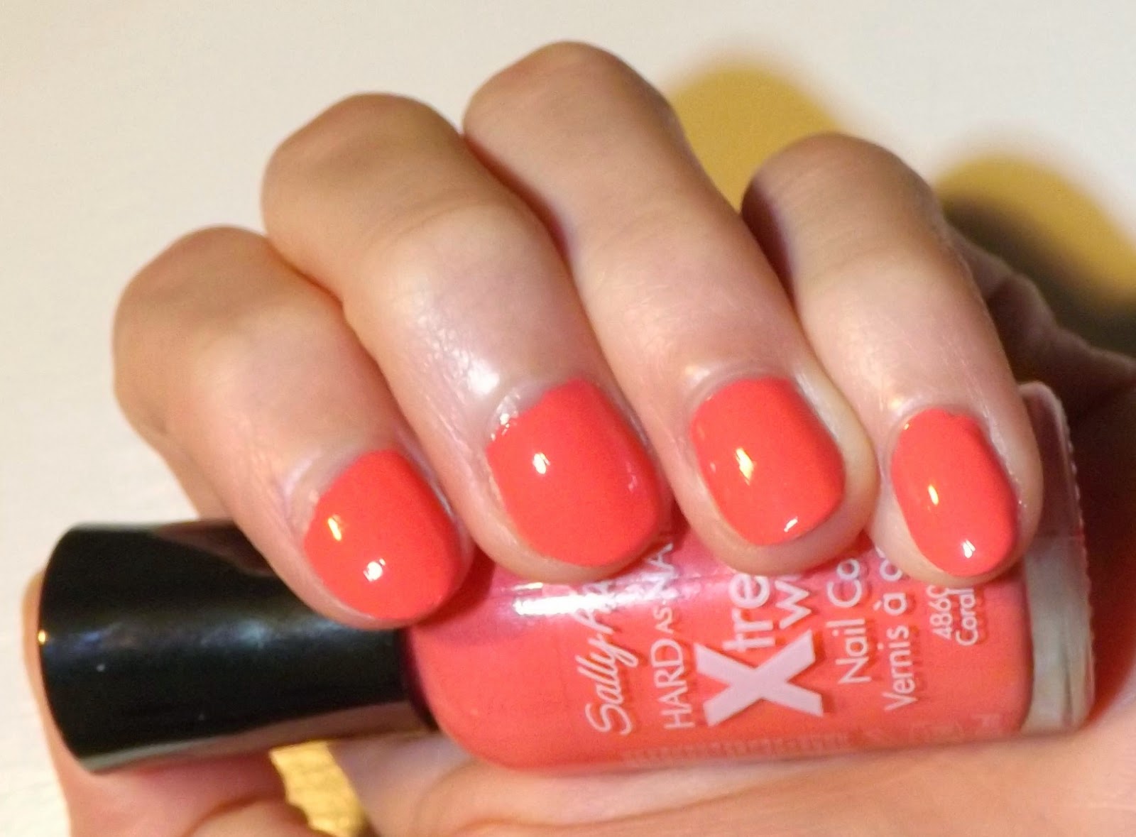 Perfectly Polished 12: Sally Hansen Xtreme Wear "Coral Reef"