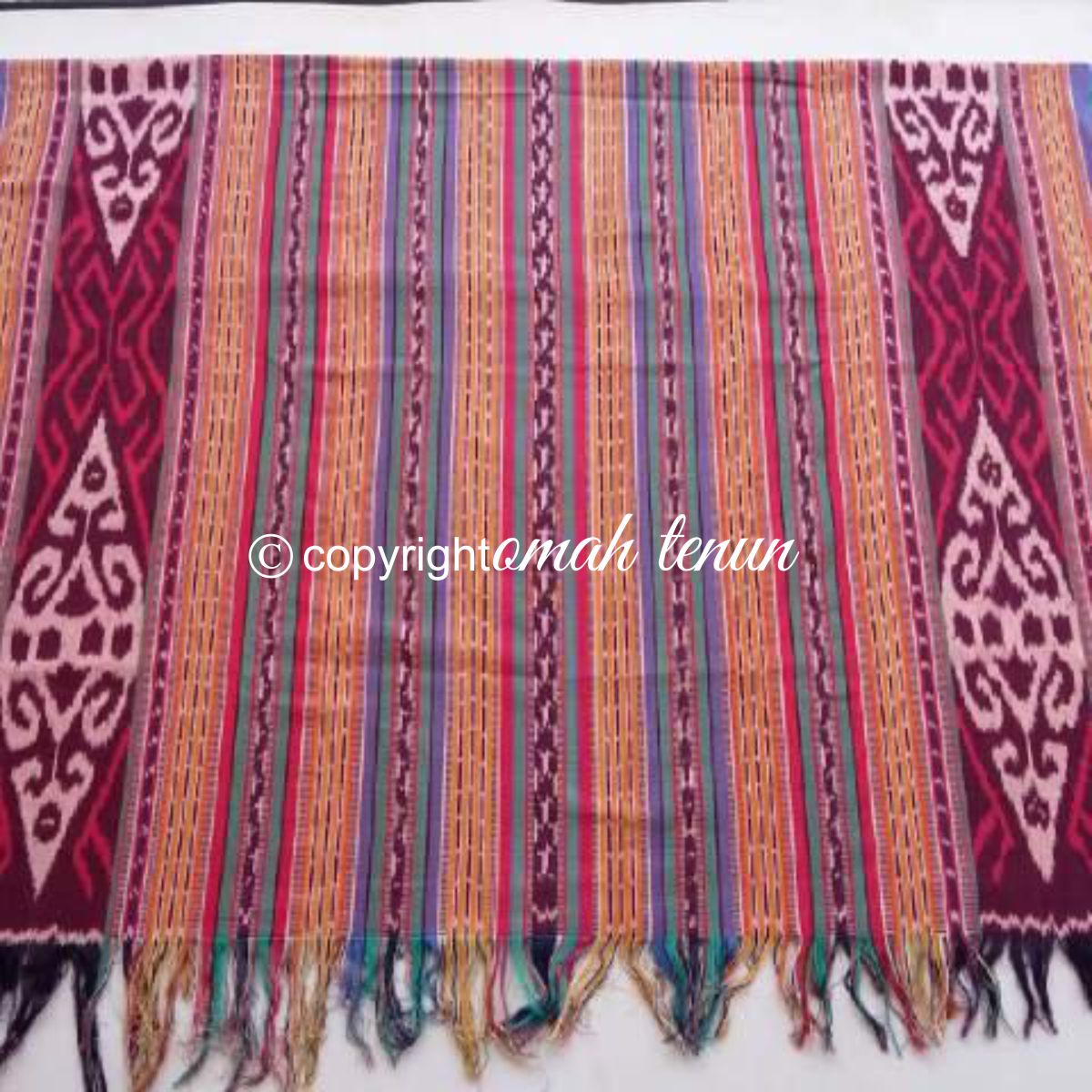 Kain Tenun Etnik Motif Mamasa | Omah Tenun