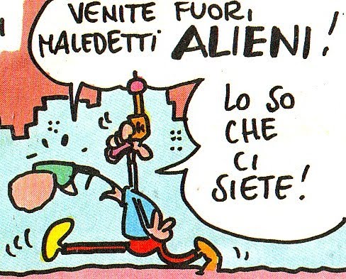 Massimo Cavezzali: Cavezzali: maledetti alieni