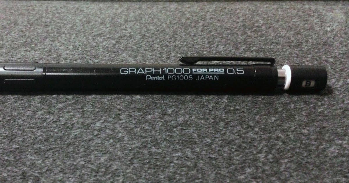 my art weapons: Pentel graph 1000 for pro pg1005 review