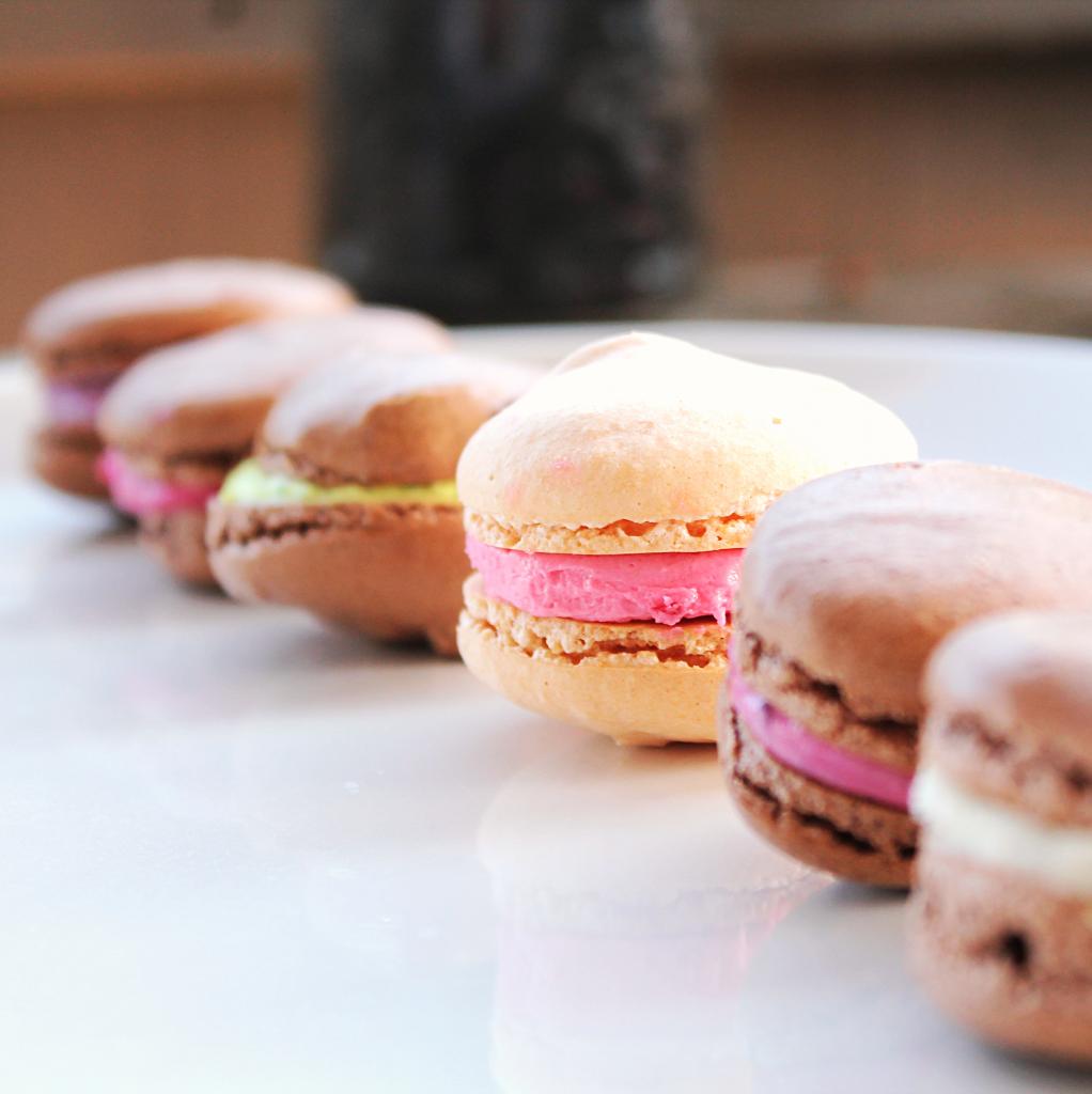 Feeding Prince Charming: Chocolate Espresso Bean Macarons