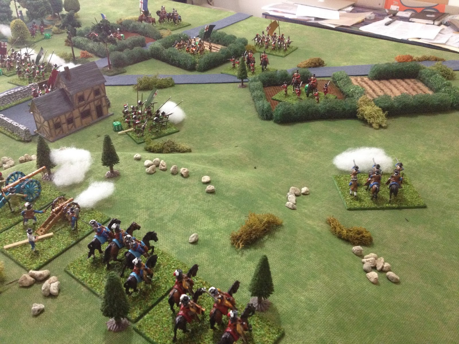 Grid based wargaming - but not always: ECW Campaign Game 13 Report