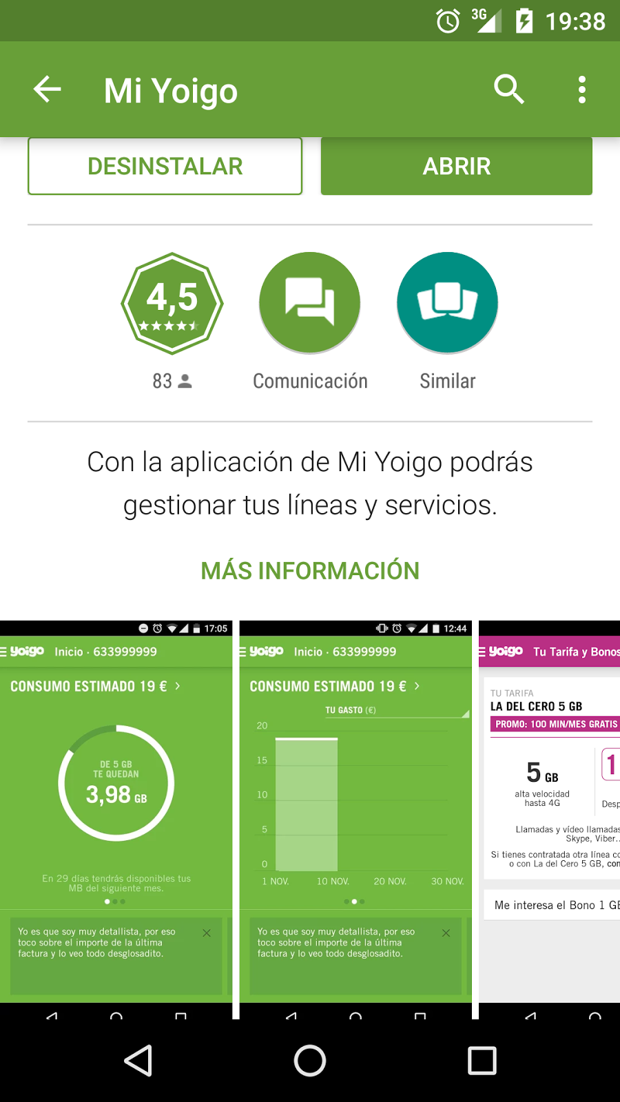 Yoigo Castro: App MiYoigo para iOS y Android