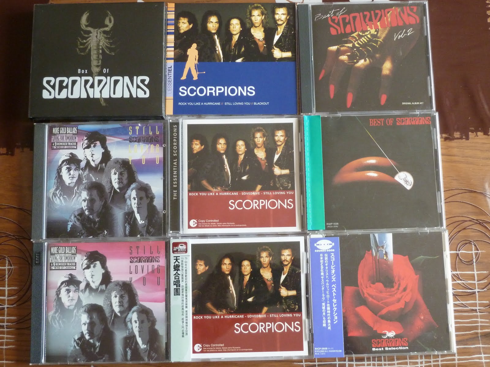Scorpions Collection: COMPILATION CD
