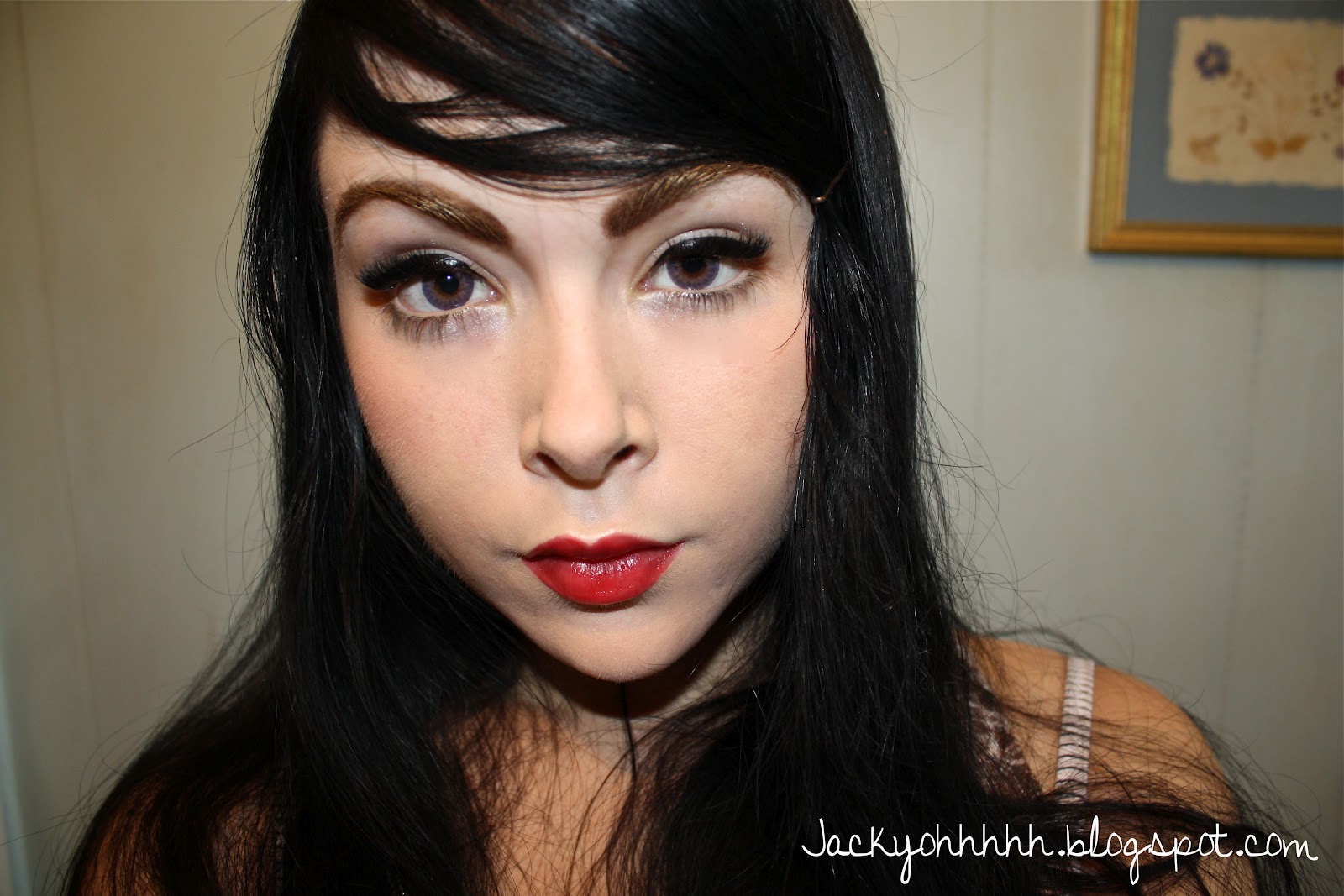 Ohhhhhh: {Sponsored}Review: Geo Medical Tri-Color Purple CM 905 Circle Lens