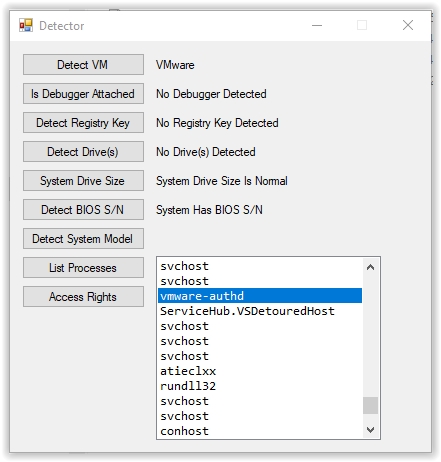 Windows Developer Blog: Reverse engineering evasion techniques with CSharp