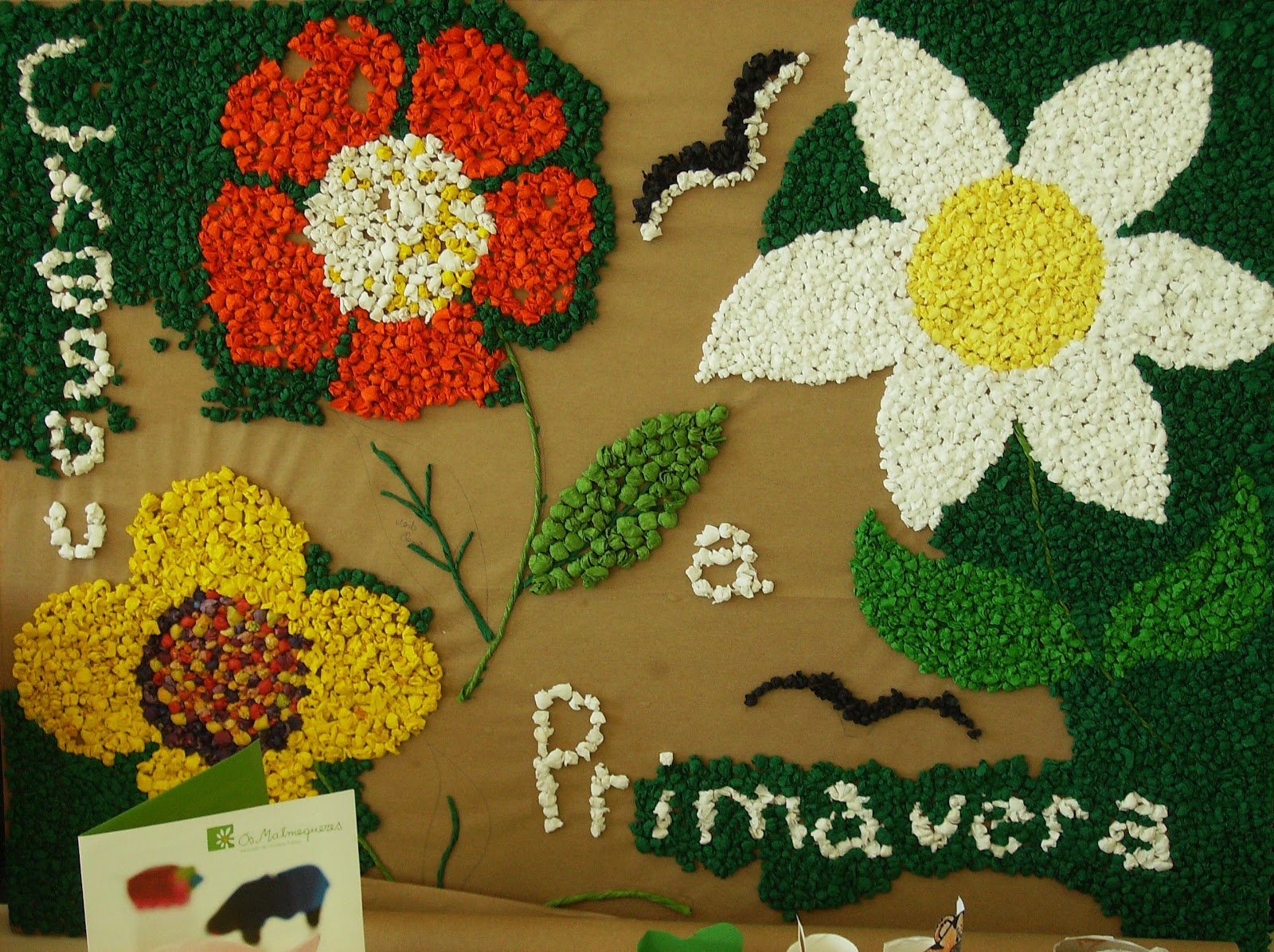 De olho no futuro!: Mural da primavera...