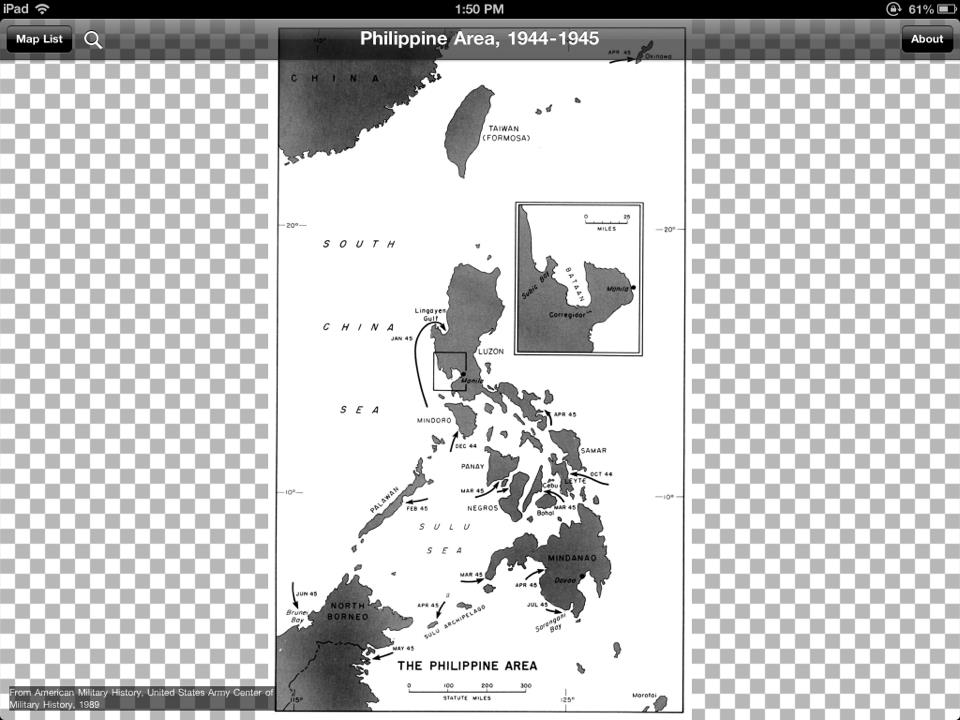 SABAH CLAIM SOCIETY: Philippine map 1944-45 featuring Sabah, part of ...