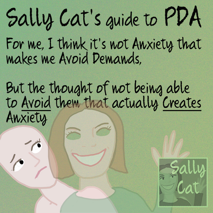 Sally Cat PDA: Memes About Demand Avoidance