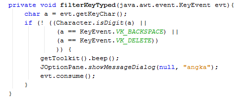 Membuat Program GUI Kalkulator Sederhana di Netbeans dengan Filter Key ...