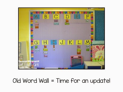 Word Wall Update!