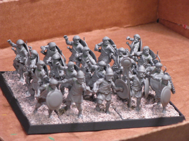 My Little World Of Dementia: Cretan Archers from Wargames Factory Numidians