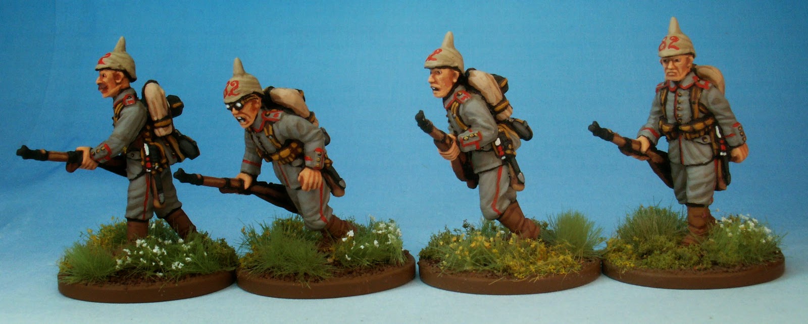 Over Open Sights: Mutton Chop Minatures WW1. Imperial German Infantry 1.