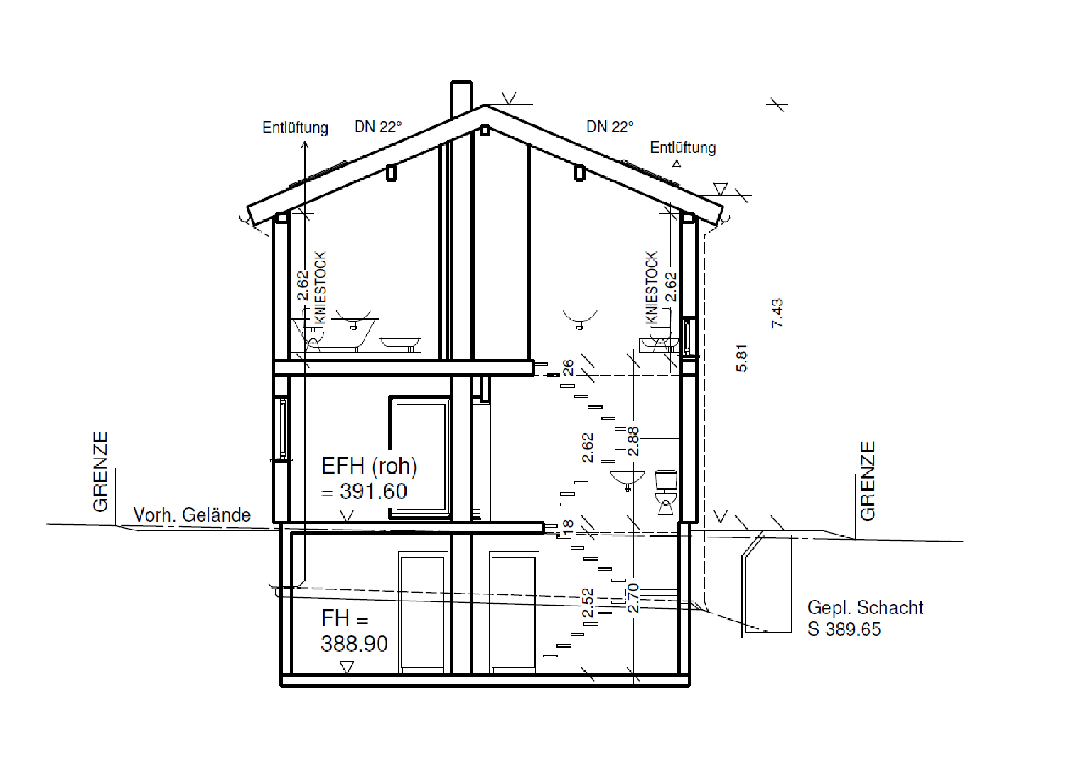 Projekt Hausbau: Grundrisse