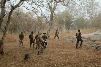 Photos of Troops celebrating Christmas in Falgore forest, Kano state