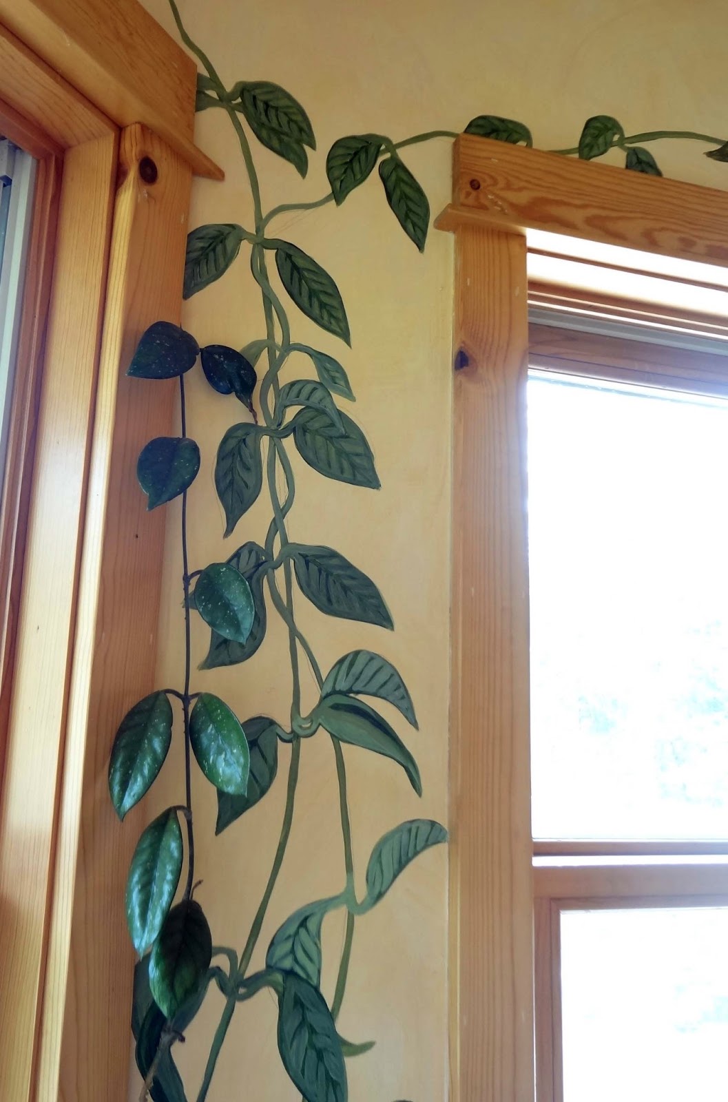 The Talking Walls: Hoya Vine Mural
