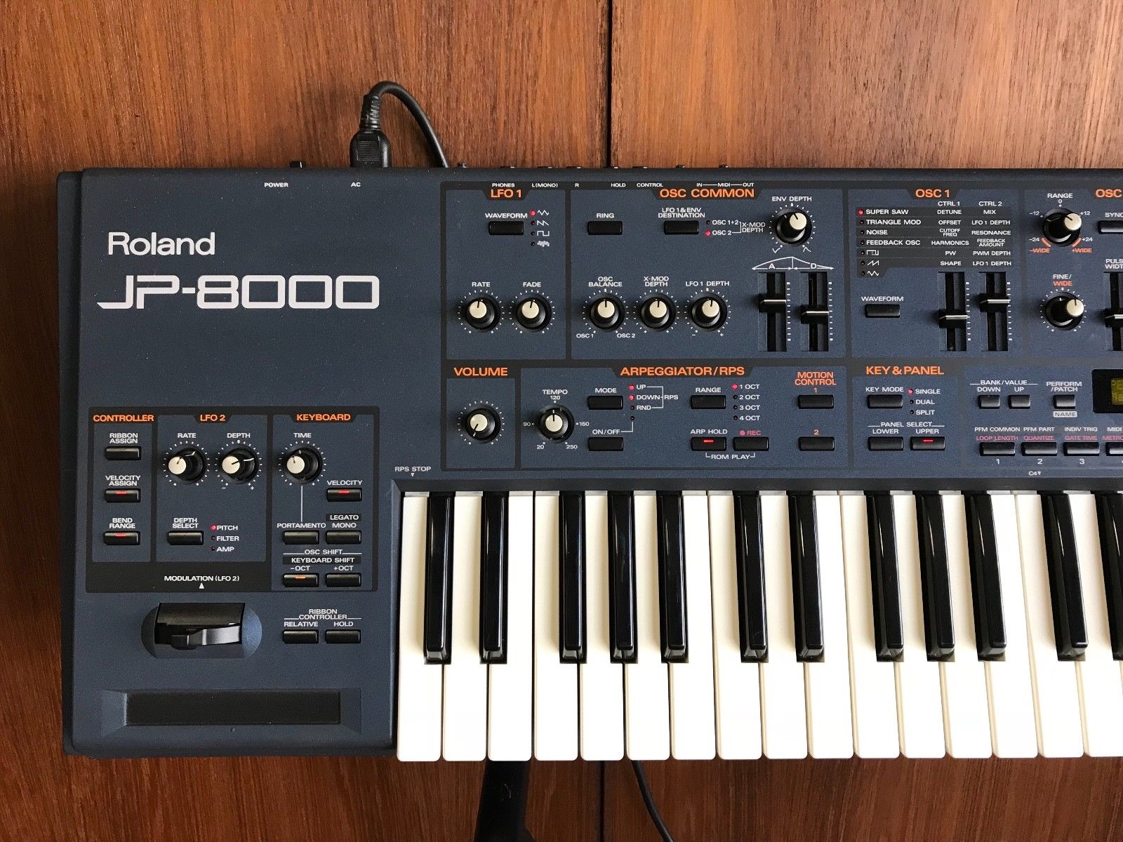 MATRIXSYNTH: Roland JP-8000 Analog Modeling Synthesizer professional ...