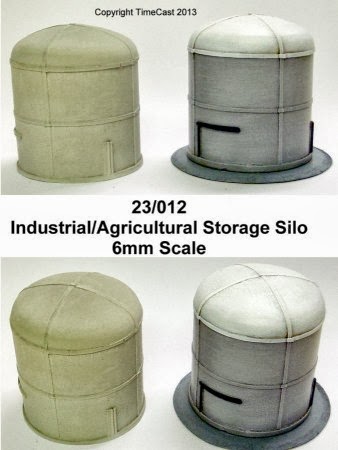 Wargame News and Terrain: TimeCast Models: 6mm Cold War Buildings Released