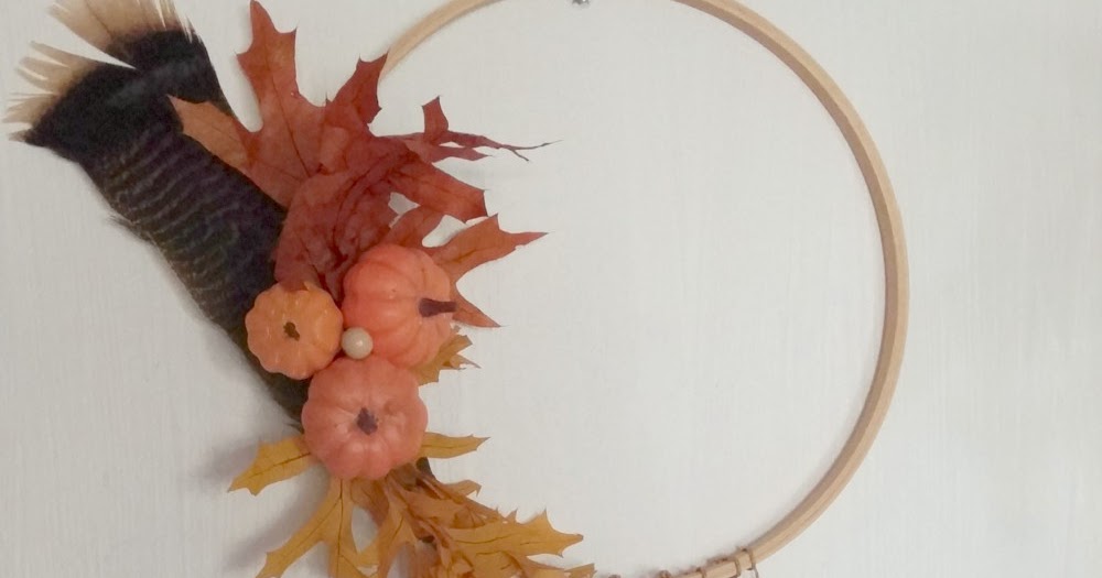 DIY Boho Fall Wreath - Little Vintage Cottage