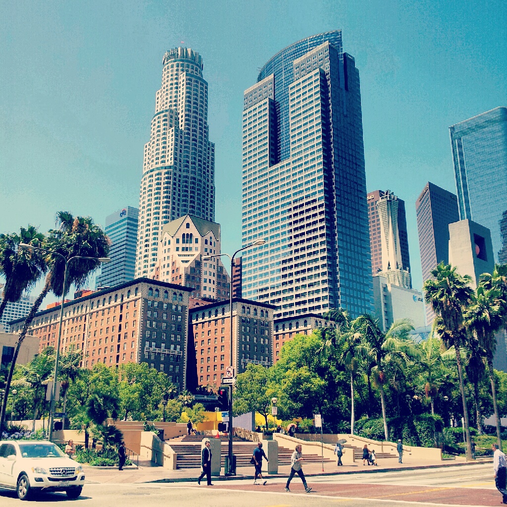 The Elias Zuniga Website: Some Downtown Los Angeles Skyscrapers