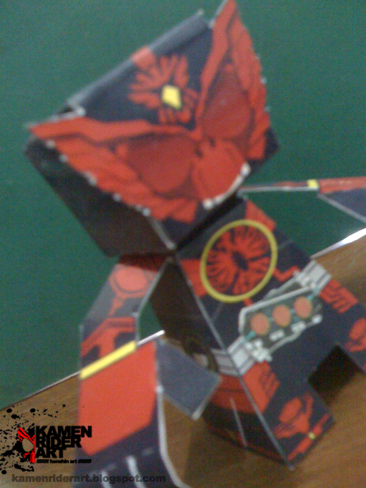 kamen rider art: Kamen Rider OOO - Tajadoru Papercraft