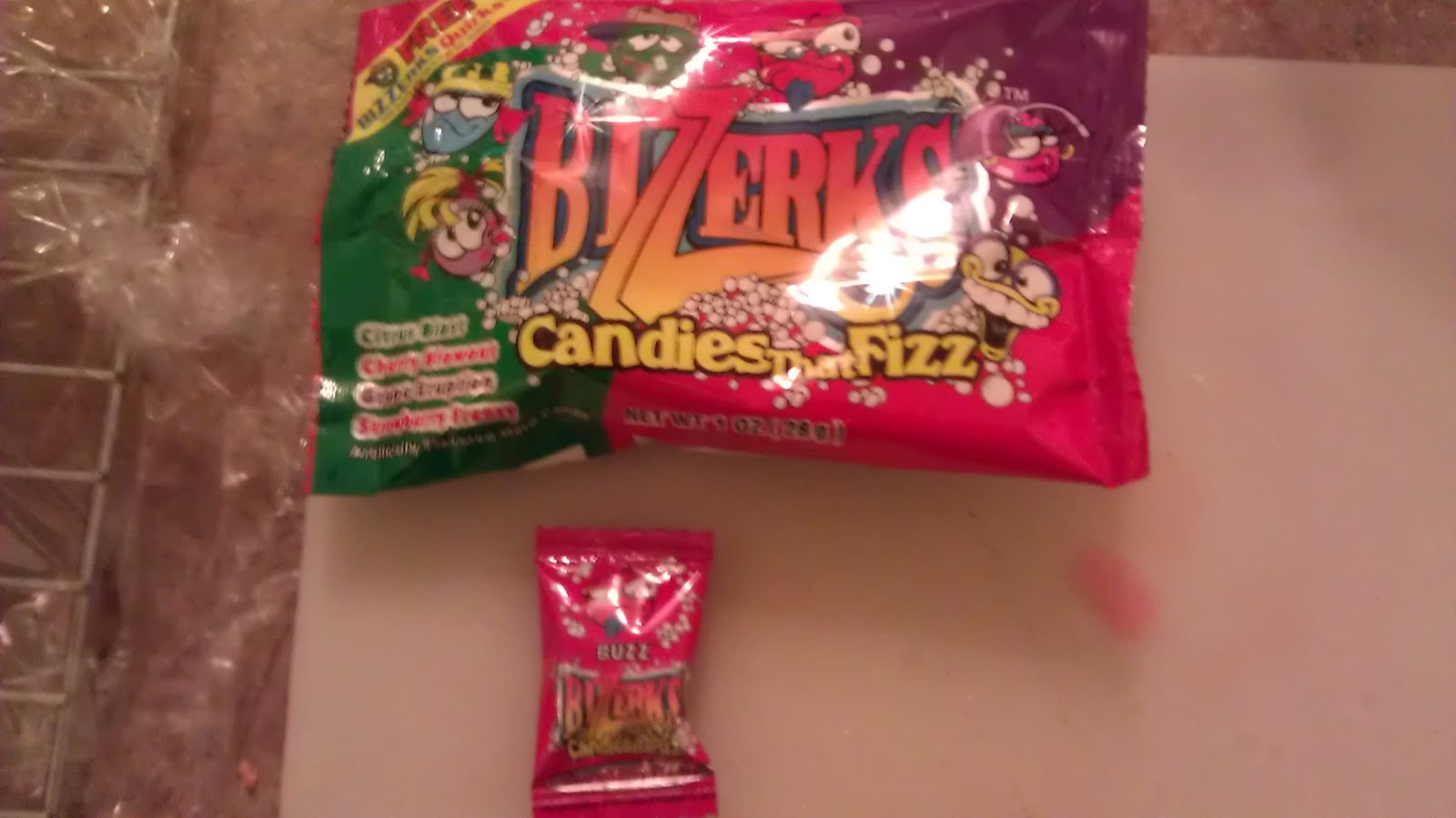 Candy Booze: Bizzerks Candies That Fizz Vodka