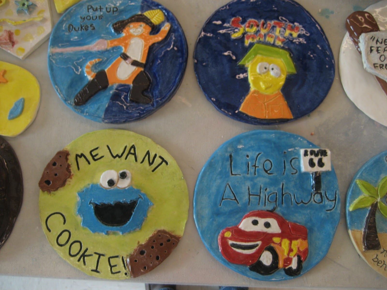 MY WORK and Play: Narrative Plate-Leather hard stage