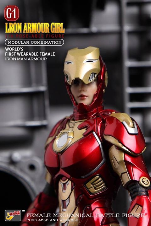 Female Iron Man Armor