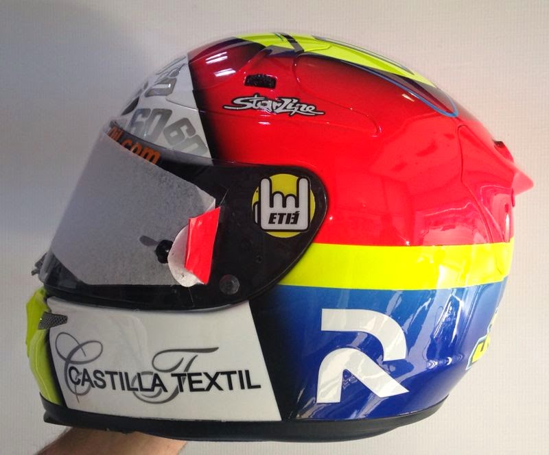 Racing Helmets Garage: HJC R-PHA10 Plus J.Simòn 2014 #1 by Starline