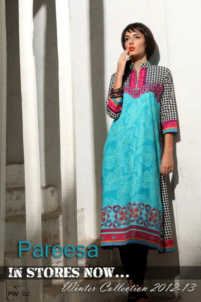 Pareesa | Pareesa Winter Collection 2013-2014 | Asian Clothing
