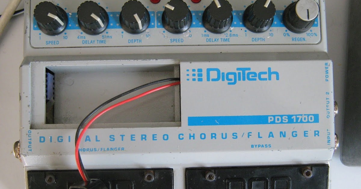 False Electronics: Digitech PDS 1700 Chorus/Flanger