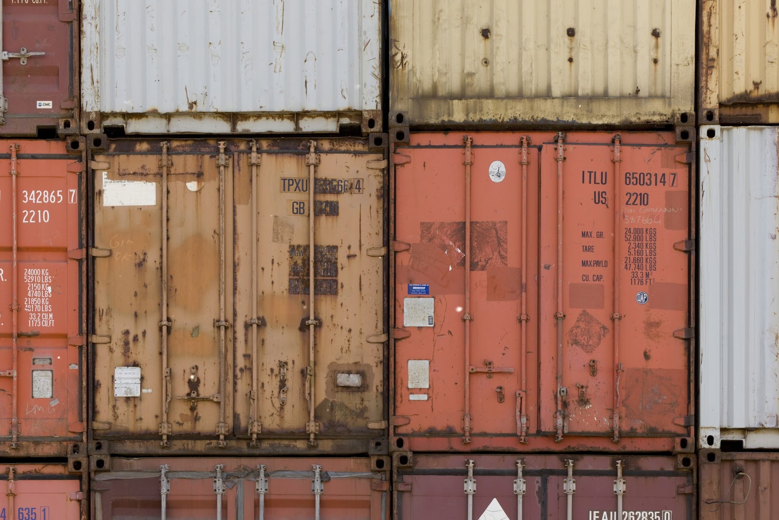 Thư viện 3D: [Mapping] Metal Container Textures Part 4