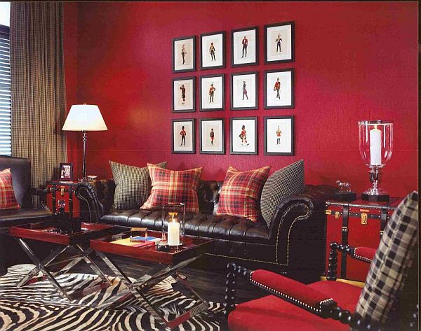 Eye For Design: Red Interiors Are Fabulous....Especially At Christmas
