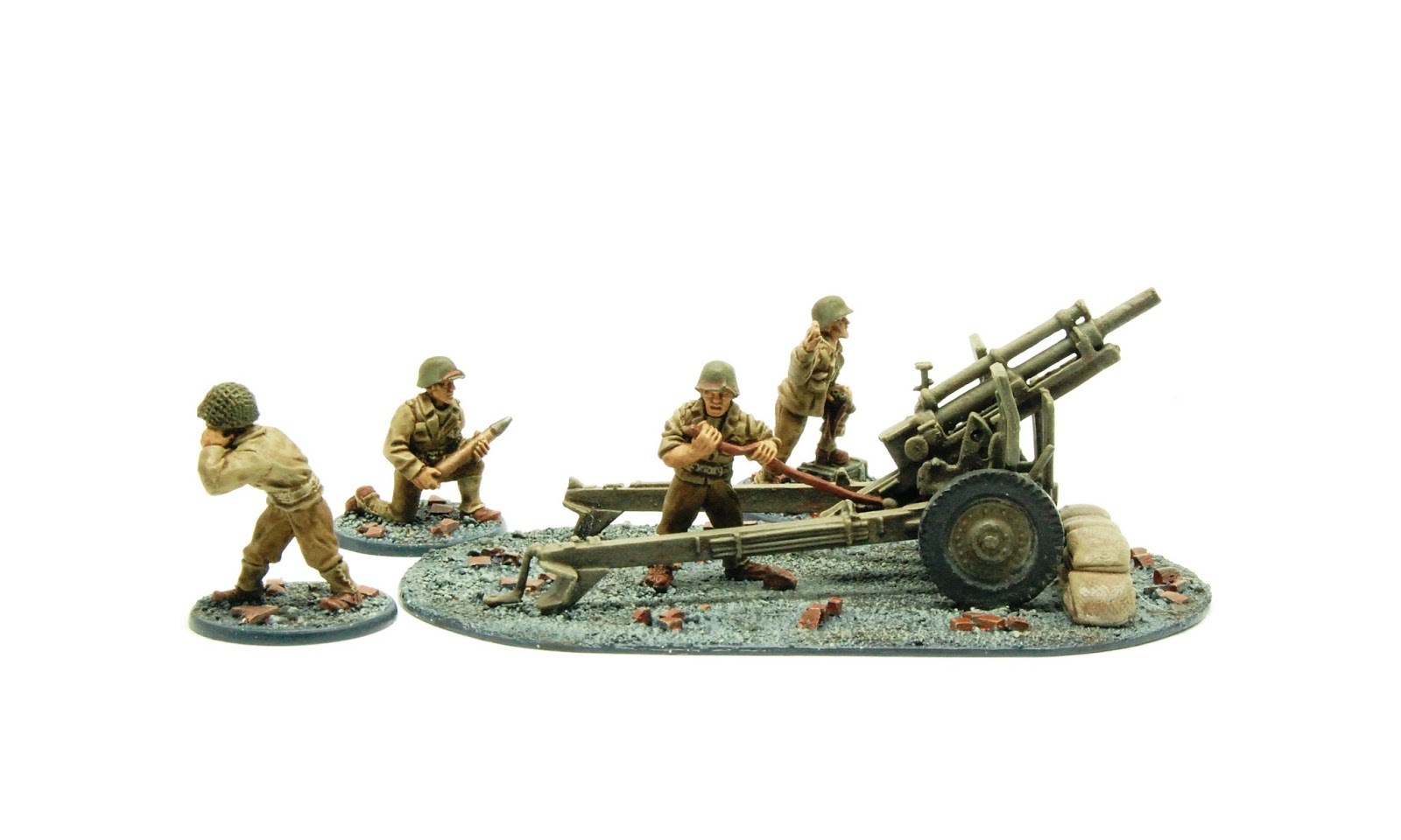 WrocWar: Bolt Action: US Army M2A1 105mm Howitzer