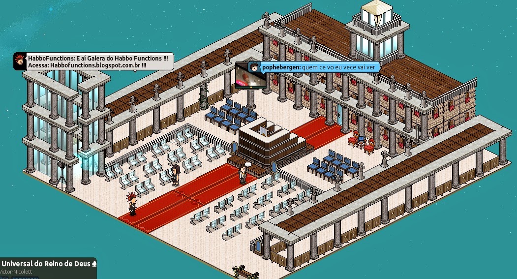 Habbo Functions: Os maiores Centro Religiosos do Habbo Hotel