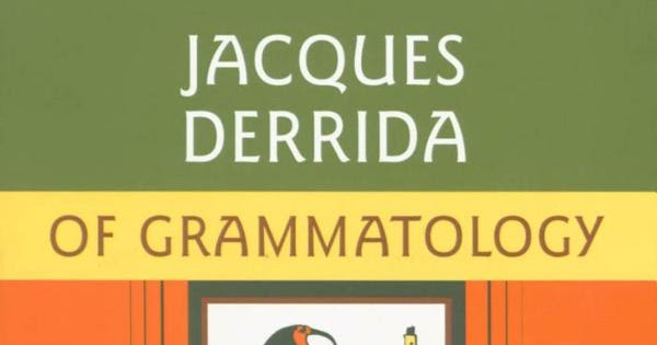 Jual Buku Of Grammatology (Jacques Derrida) - Toko Buku Import