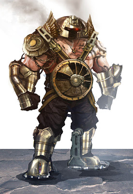 Jarold's Art Blog: Steampunk Juggernaut