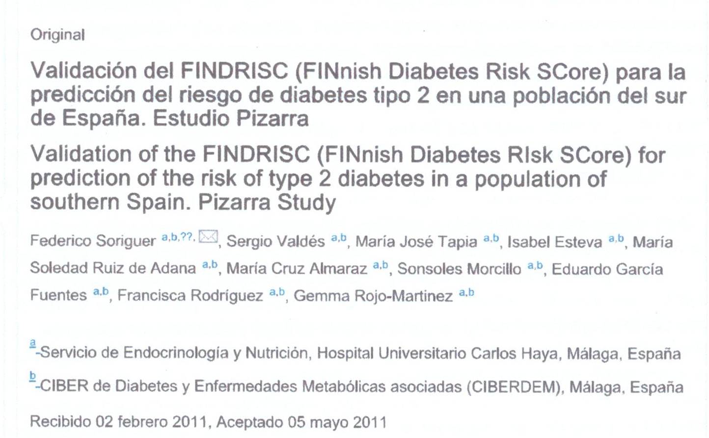 Centro GlucoVida: 1. Campaña Glucovida