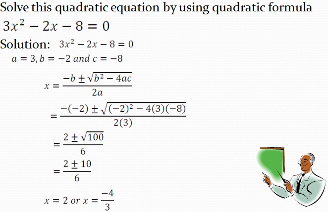 MathEnglish: Quadratic Equation (Persamaan Kuadrat)